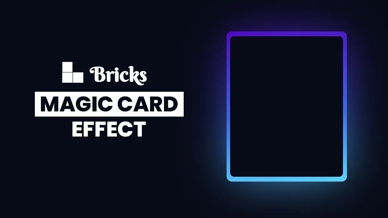 Bricks Builder Tutorial | Magic Card hover effect - YouTube