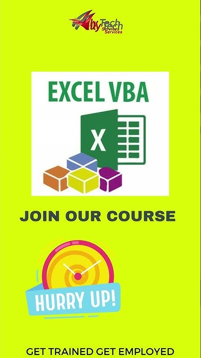 VBA MACROS | MACROS TRAINING | VBA COURSE - YouTube