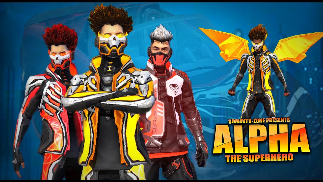ALPHA - THE SUPERHERO | FREE FIRE SUPERHERO MOVIE | SHOT RANGE - YouTube