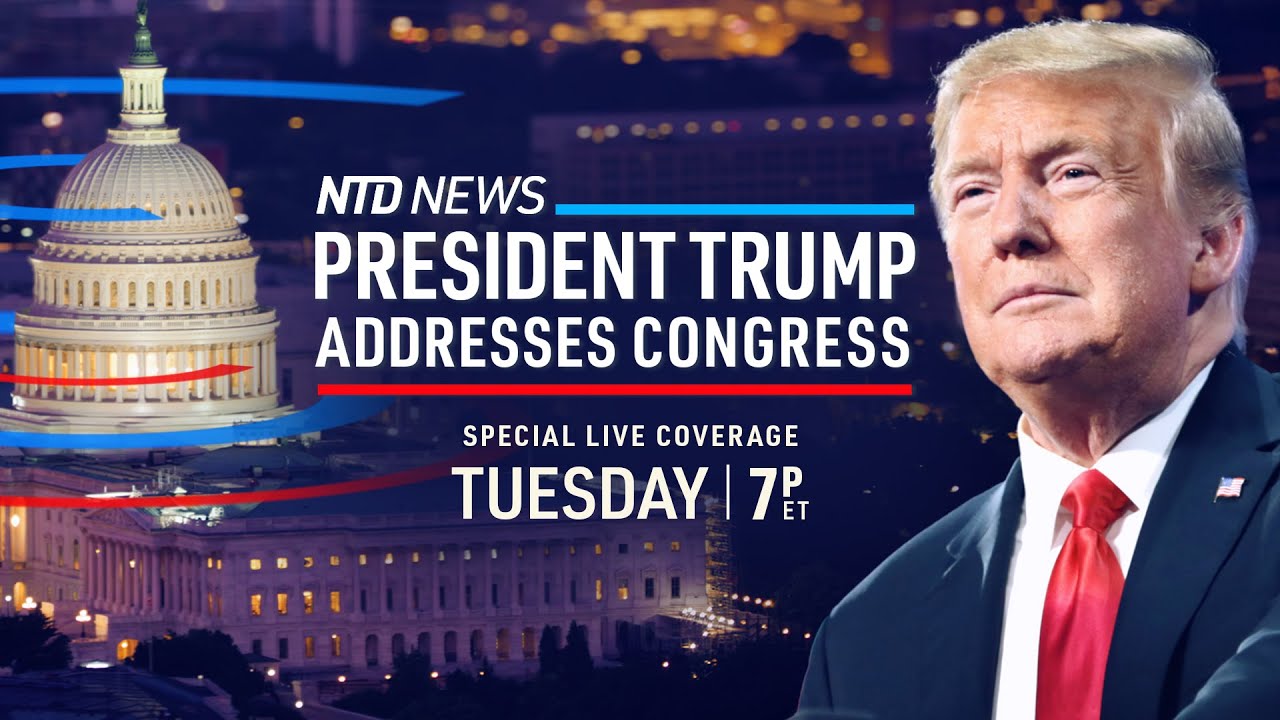 President Trump Addresses Congress | Live Special Coverage - YouTube