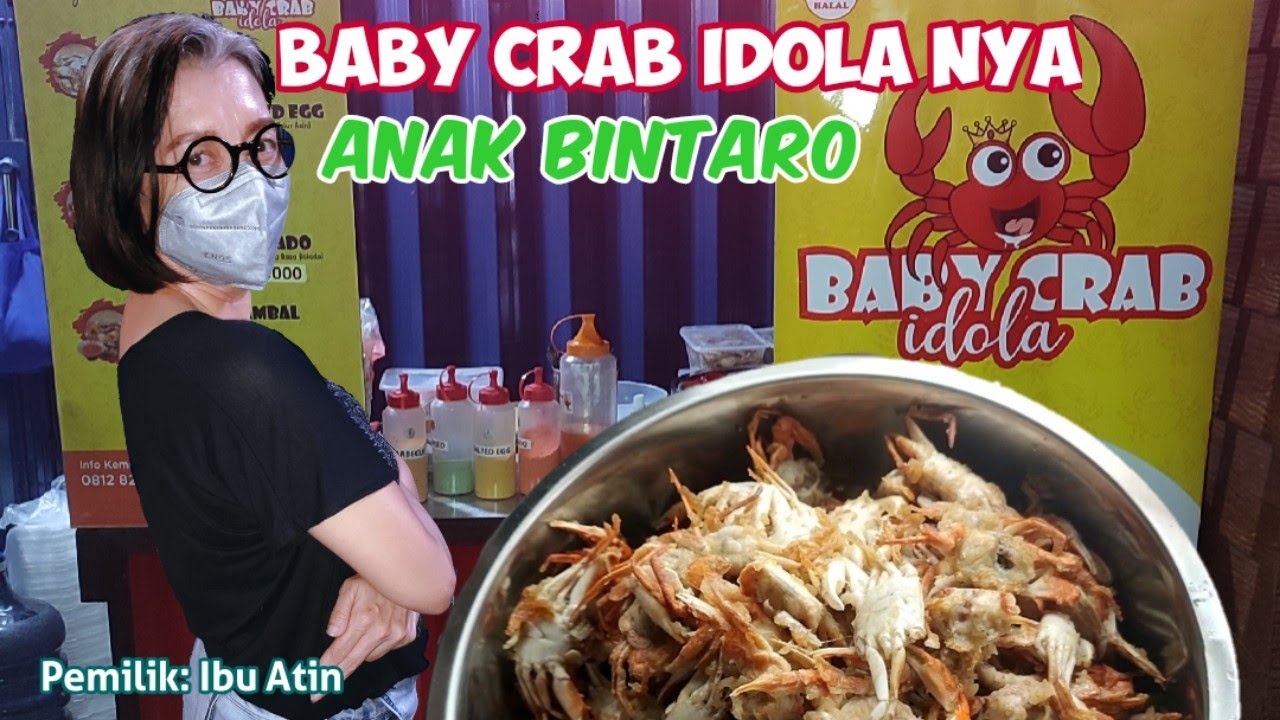#babycrab #jajananviral || BABY CRAB IDOLA BINTARO - YouTube