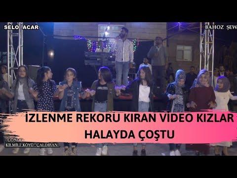 KÜRT KIZLARI HALAYDA ÇOŞTU - BAHOZ ŞEVDAR -Van Çaldıran 2019