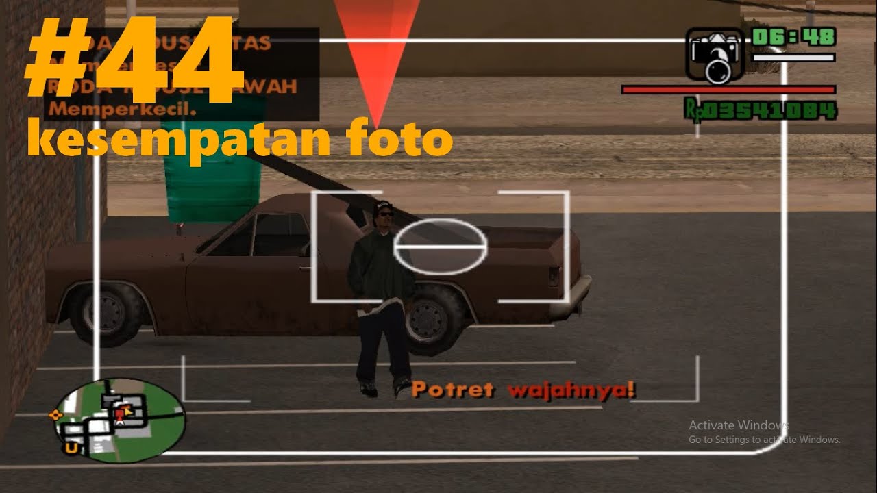 Namatin GTA Extreme indo Mode FPS #44 kesempatan foto - YouTube