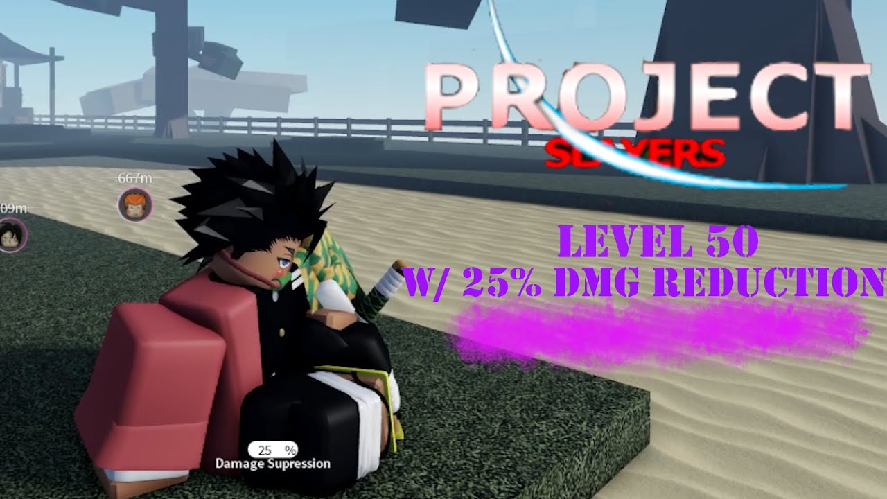 LEVEL 50 DOMINATES PVP WITH 25% DMG REDUCTION | Road to Wind Hashira Pt ...