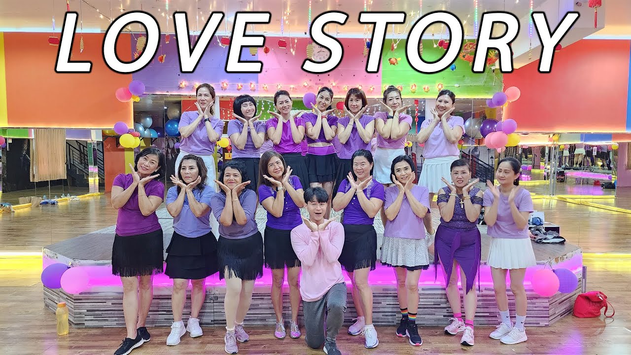 LOVE STORY - Taylor Swift (Romeo And Juliet) | LINE DANCE | AFC | The ...