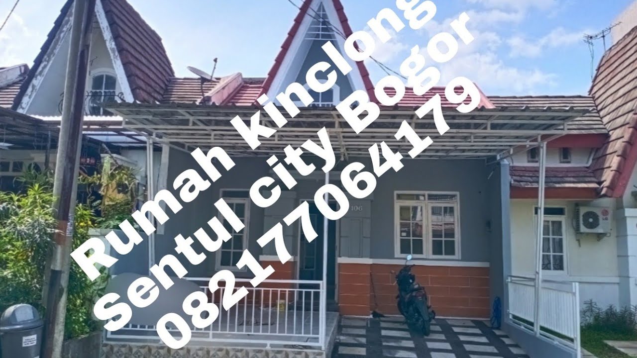 Rumah kinclong taman Victoria Sentul city Bogor - YouTube