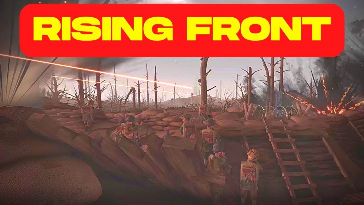EPIC Trench Warfare | Rising Front WW1 Trench Warfare Gameplay FIRST ...