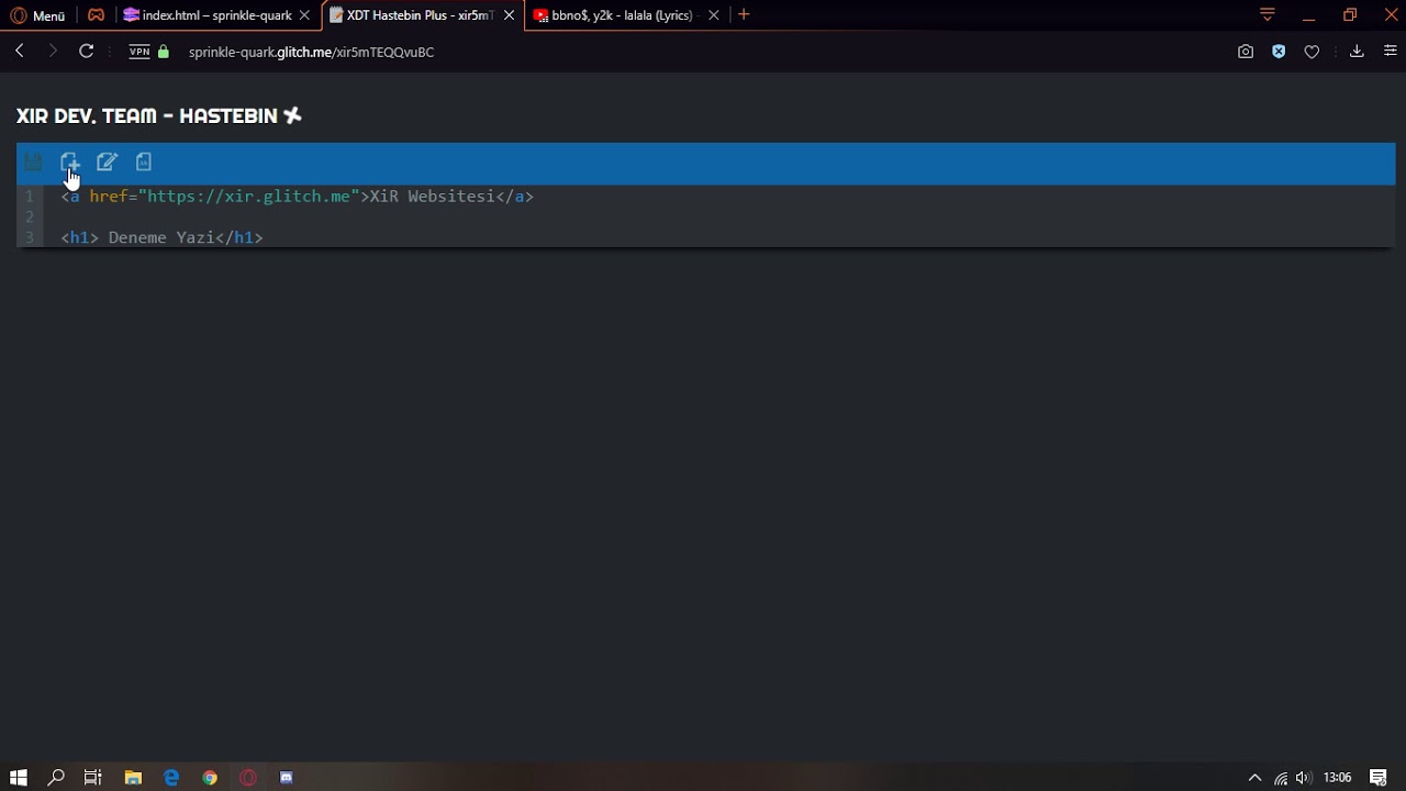 Hastebin Sitesi | XiR Dev. Team Special - YouTube