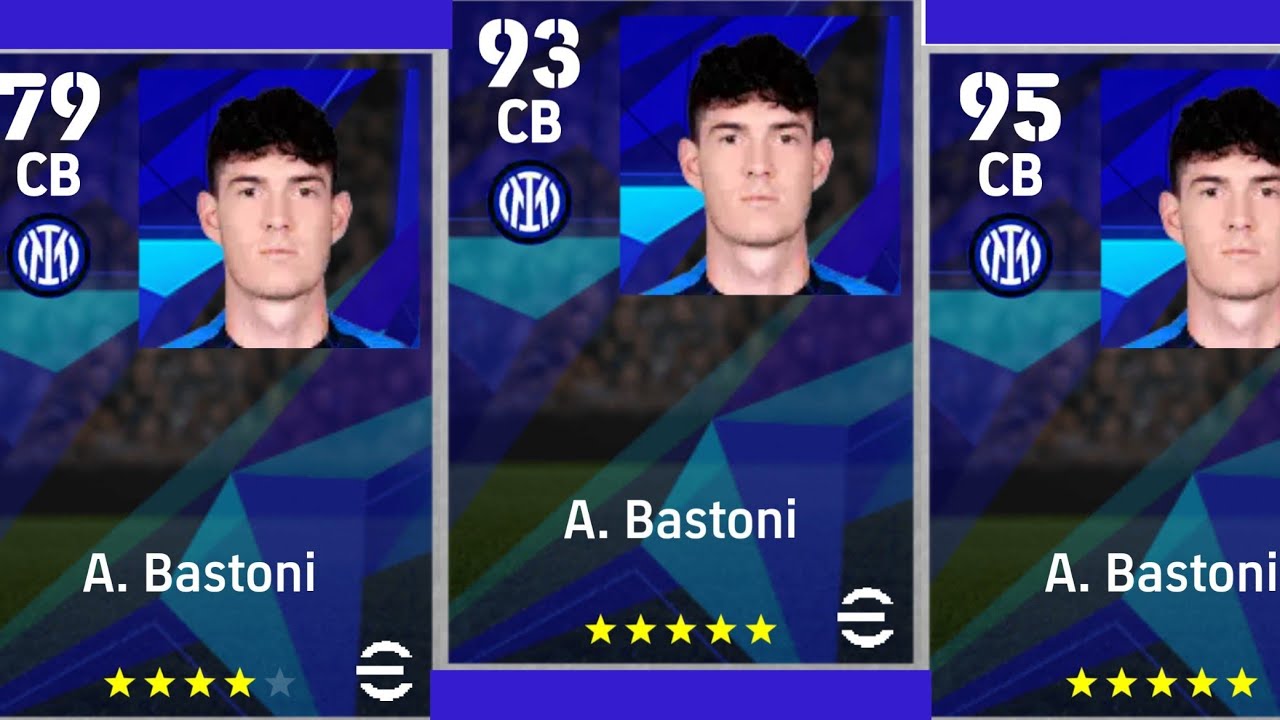 #how to train Alessandro Bastoni mix rating 95 in #efootball2023 # ...