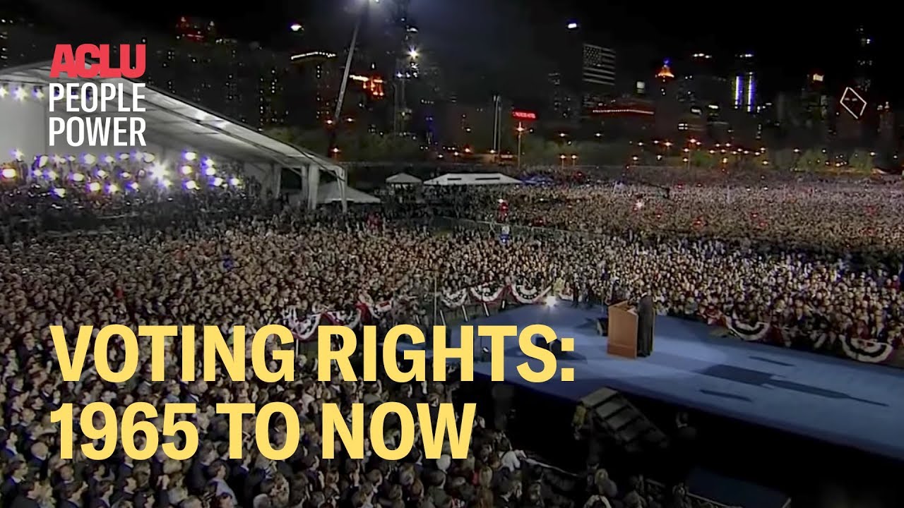 The History of Voting Rights from 1965 to Now - YouTube