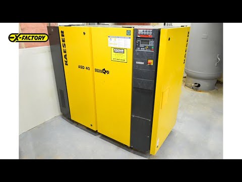 KAESER   ASD 40 T  40 HP Rotary Screw Air Compressor