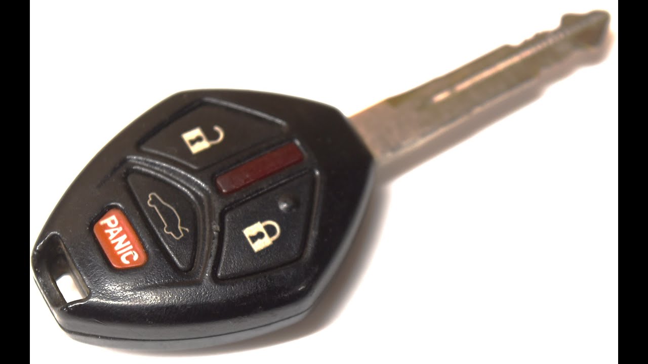 2007 - 2016 Mitsubishi Lancer Key Fob Battery Replacement - EASY DIY ...