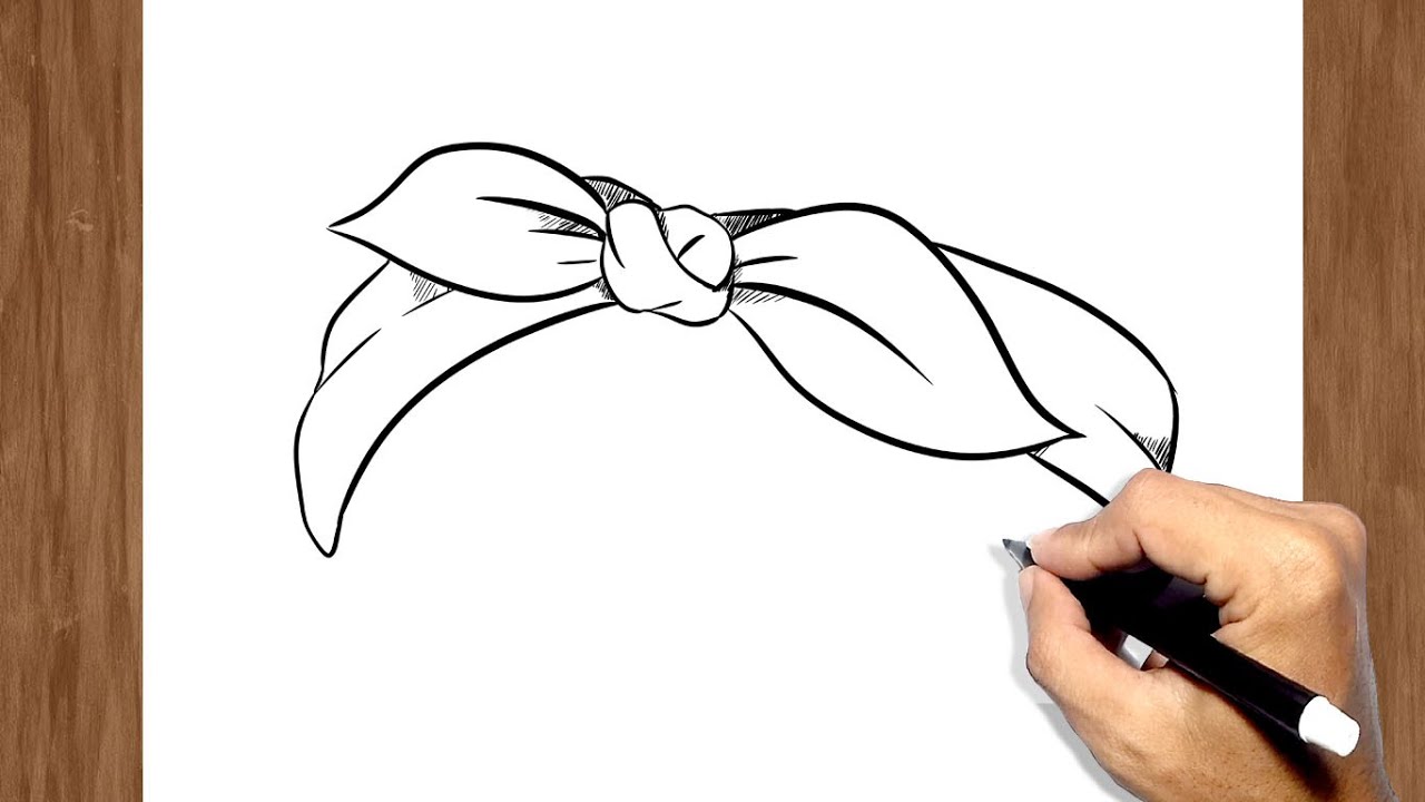 How to Draw Headband - YouTube