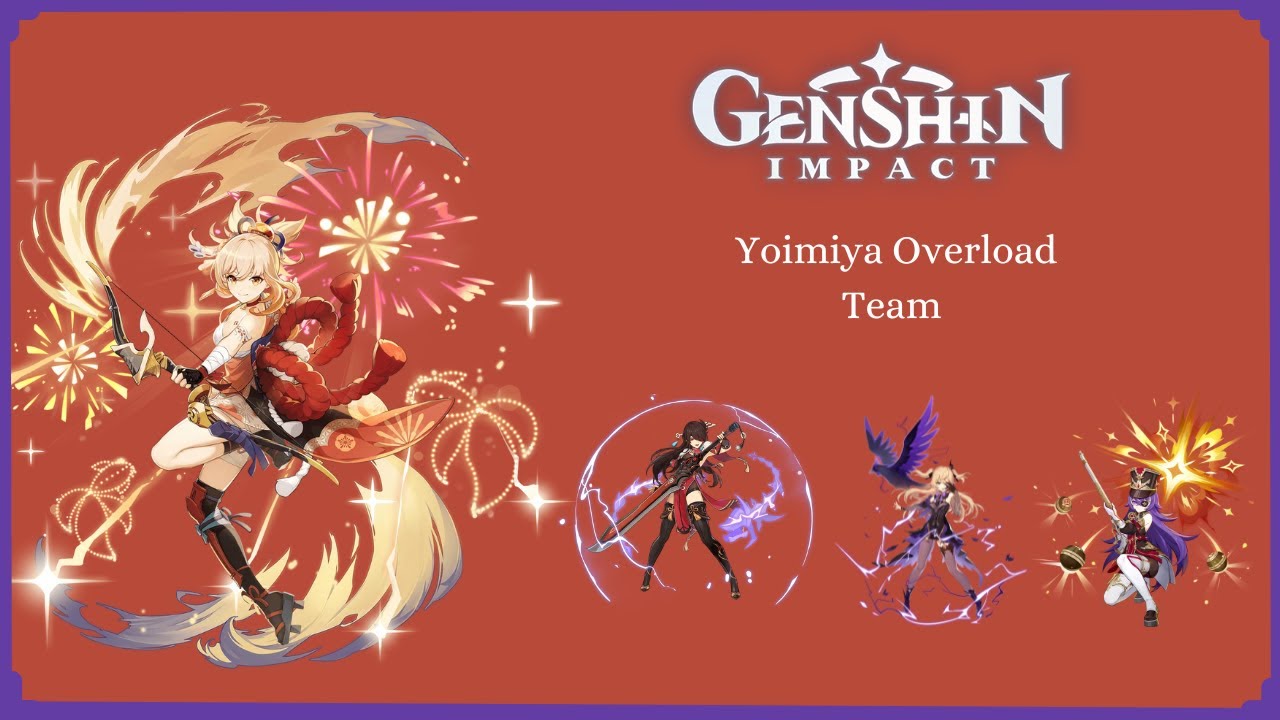 Yoimiya Overload Team Boss Run - YouTube