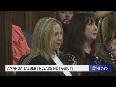 Amanda Talbert pleads not guilty in court Thursday - YouTube