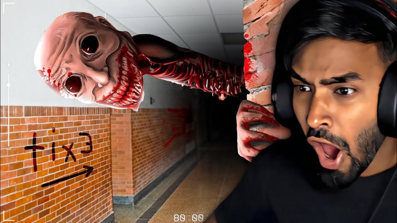 CAN I ESCAPE FROM THIS SCARY SCHOOL | TECHNO GAMERZ HORROR GAME ...