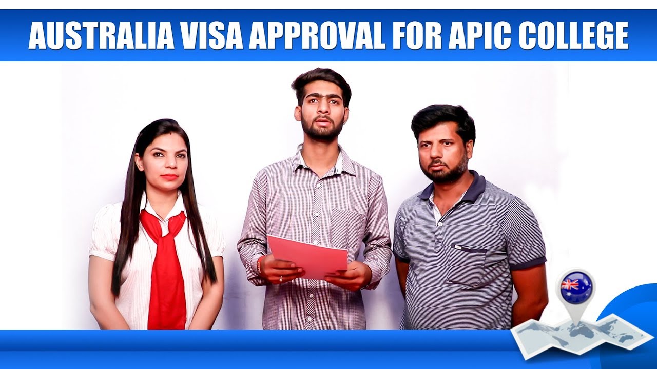 Australia Student Visa Approval - APIC College - YouTube