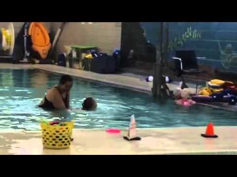 Lauren YMCA swim lessons Part 2 - YouTube