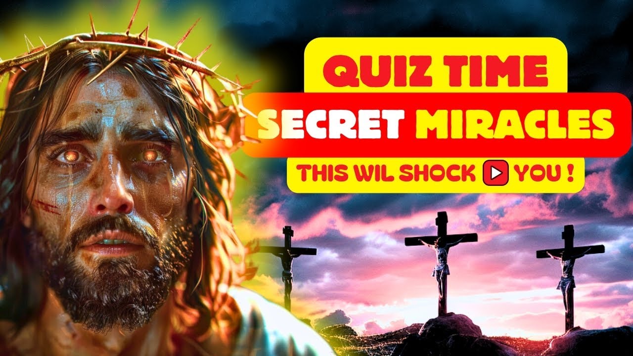 EYE-POPPING Miracles of Jesus Bible Quiz: Expand Your WISDOM! - YouTube