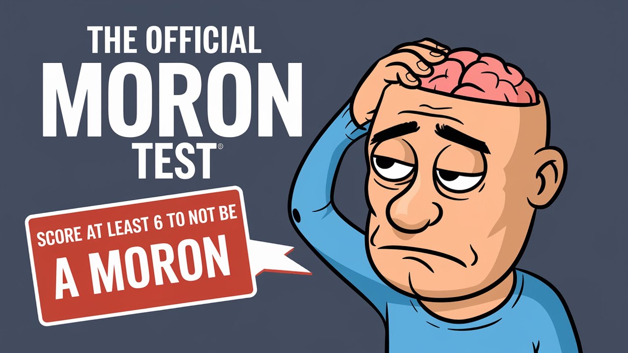 The official moron test - YouTube