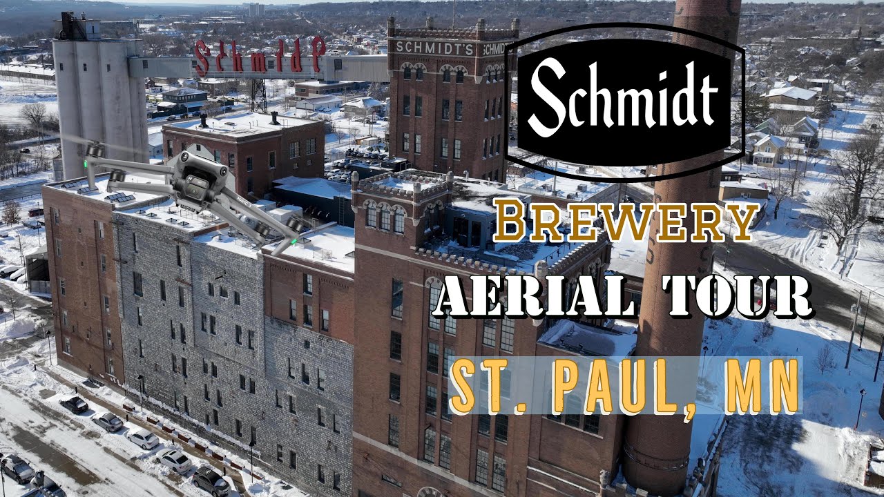 Schmidt Brewery Aerial Tour | DJI Mavic 3 - YouTube