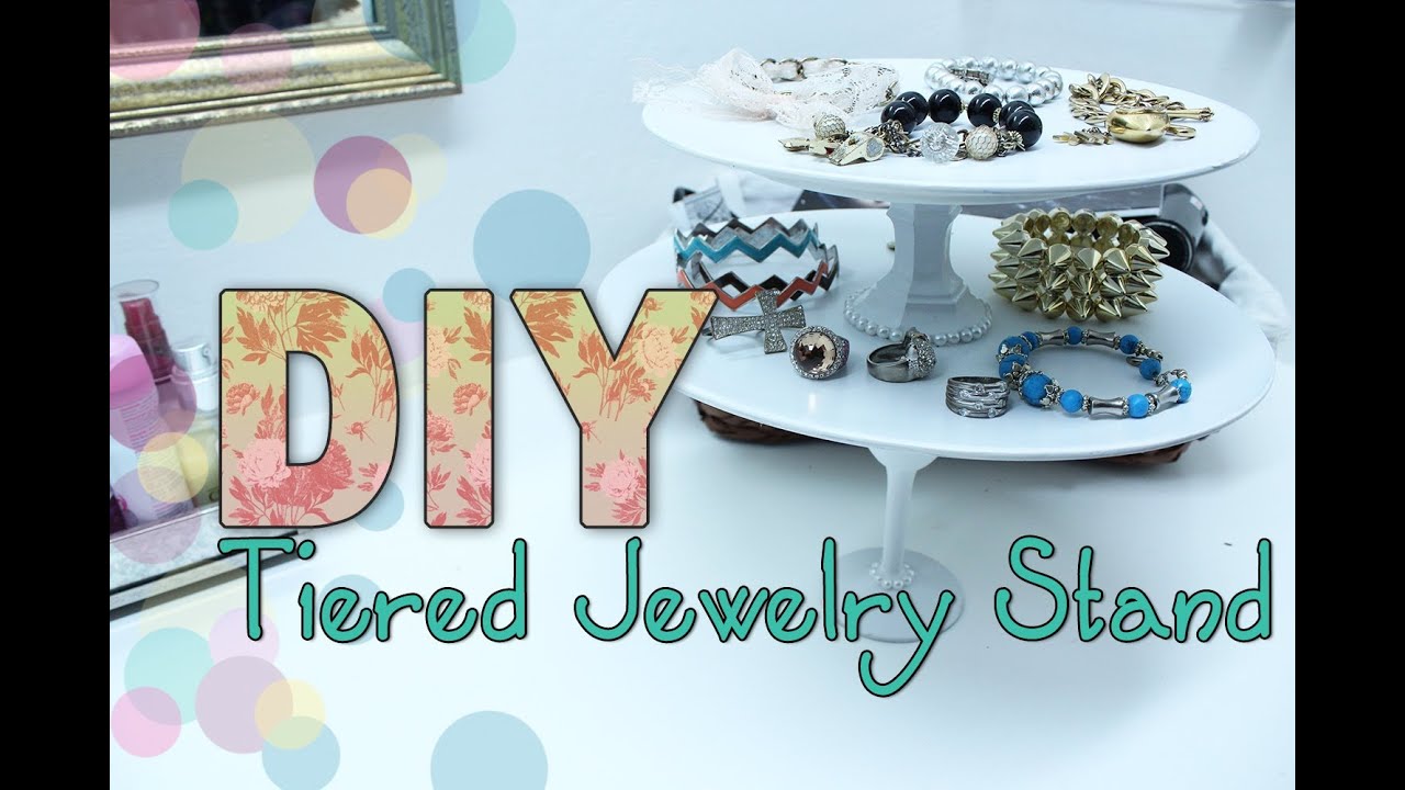 DIY Elegant Jewelry Stand - YouTube