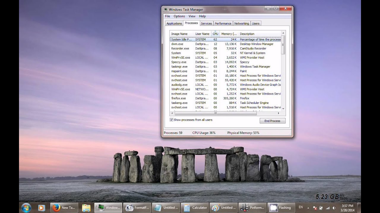 Windows 7 Shake Feature - YouTube