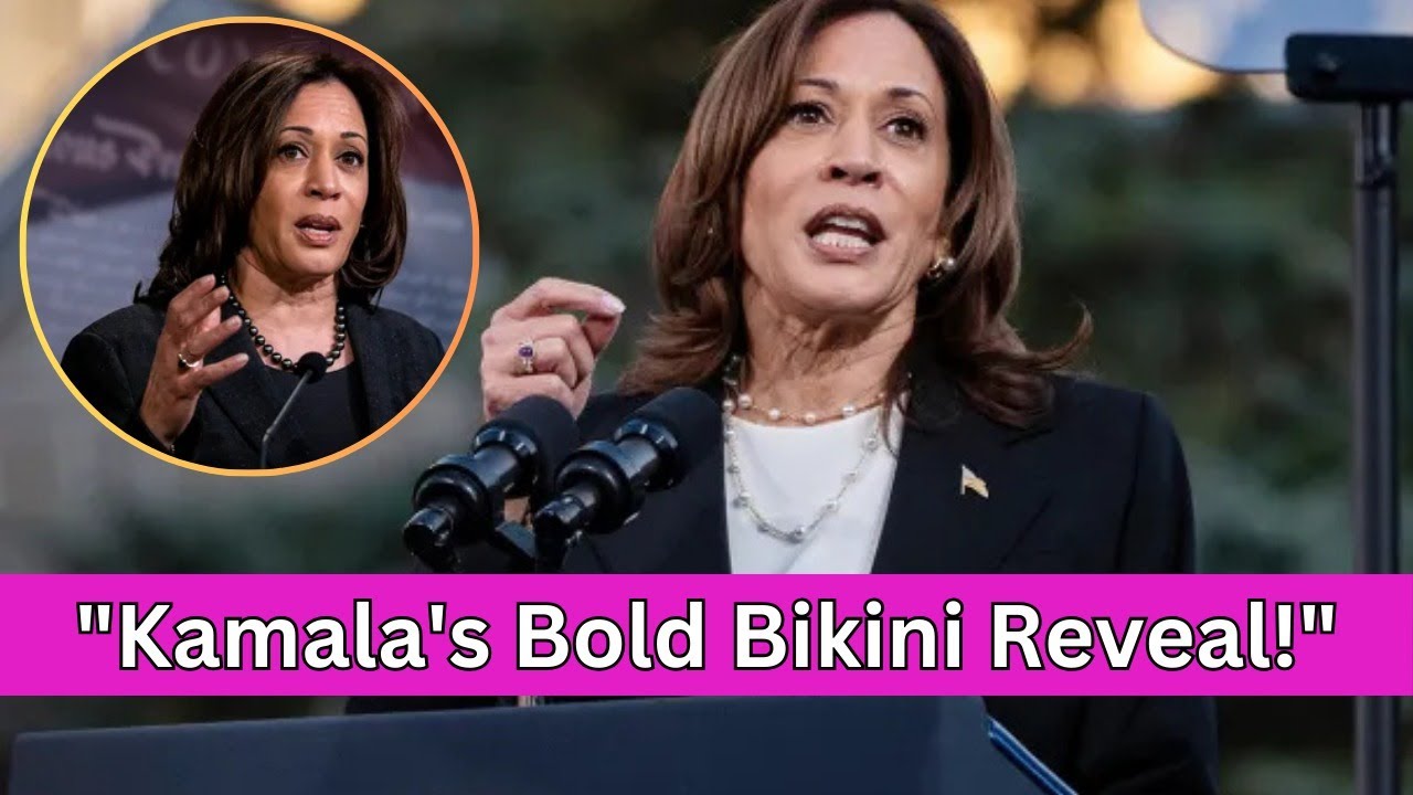Kamala Harris Wears Transparent Bikini In Public At Vacation Look At ...