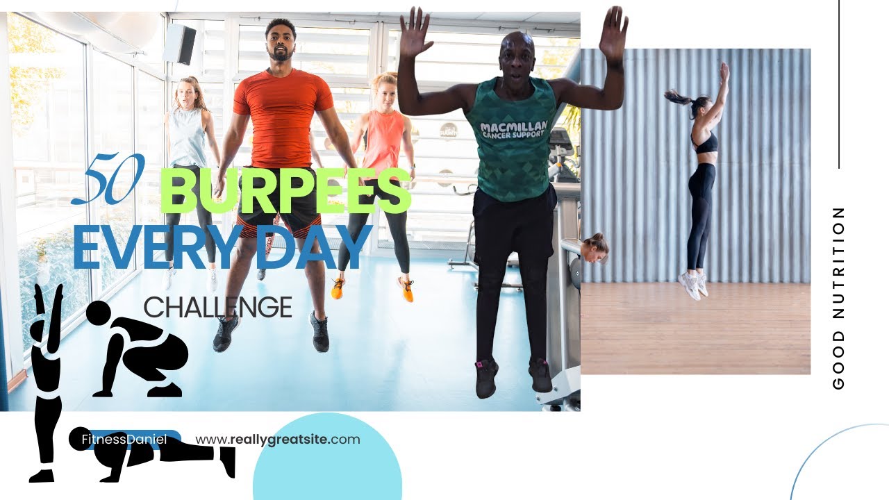 Title: Day 2 of the 50 Burpees Per Day Challenge! - YouTube