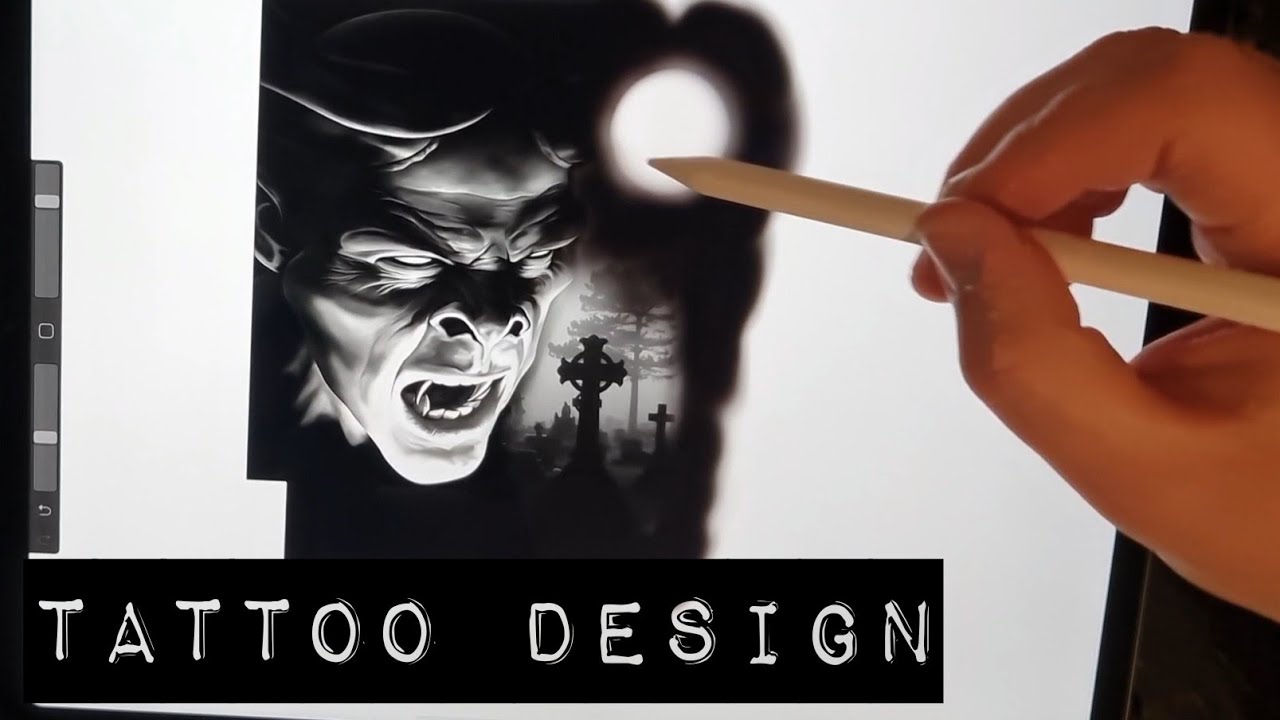 TATTOO DESIGN PROCREATE YouTube TATTOO DESIGN PROCREATE YouTube