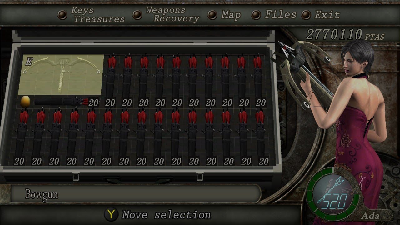 Resident Evil 4 - Ada Only Bowgun - YouTube