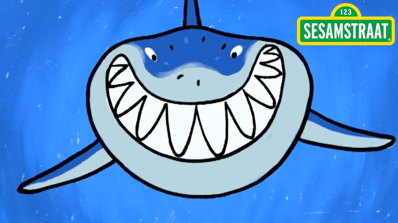 Haai - Animatie - Sesamstraat - YouTube