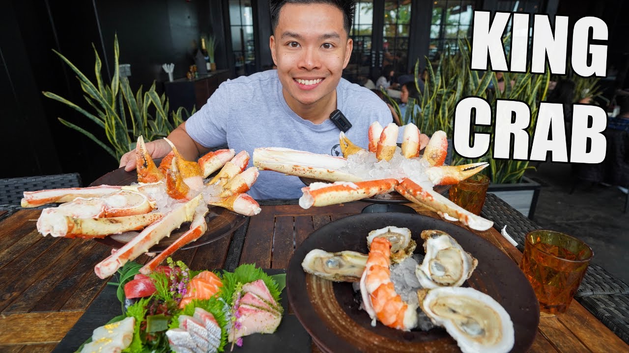 UNLIMITED $65 KING CRAB & SEAFOOD All You Can Eat BUFFET! - YouTube