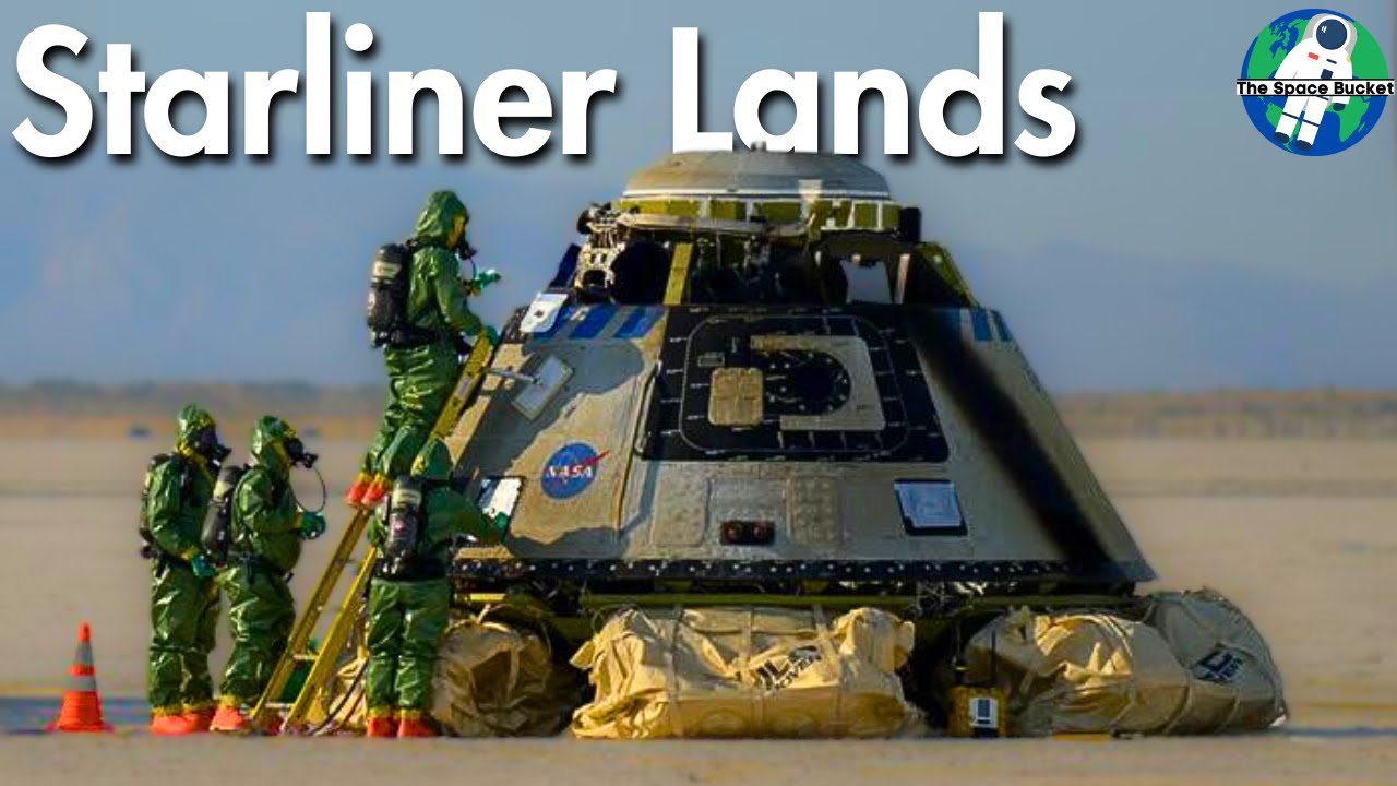 A Closer Look At Starliner's Return To Earth - YouTube