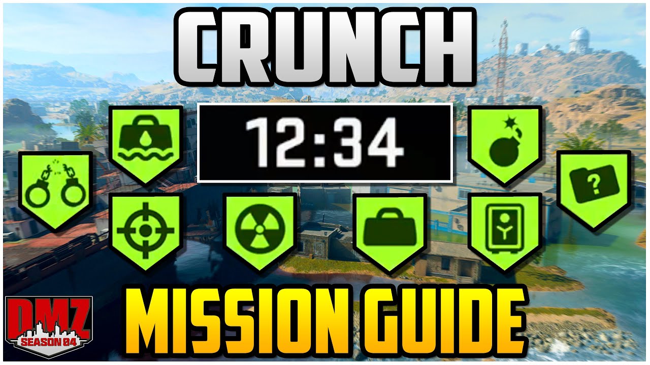 Crunch Mission Guide For Season 4 Warzone DMZ (DMZ Tips & Tricks) - YouTube