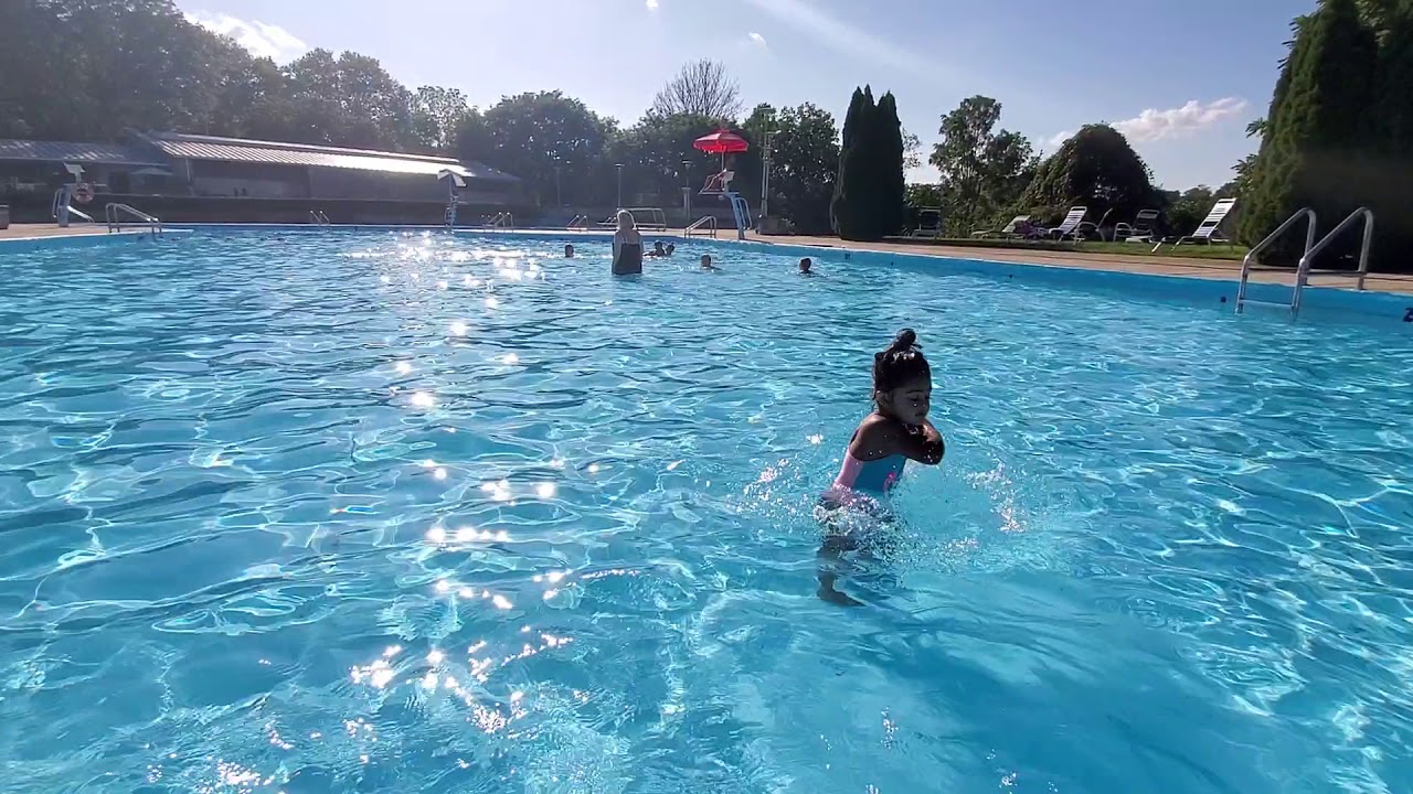 Trisha on swimming 8-30-19 - YouTube