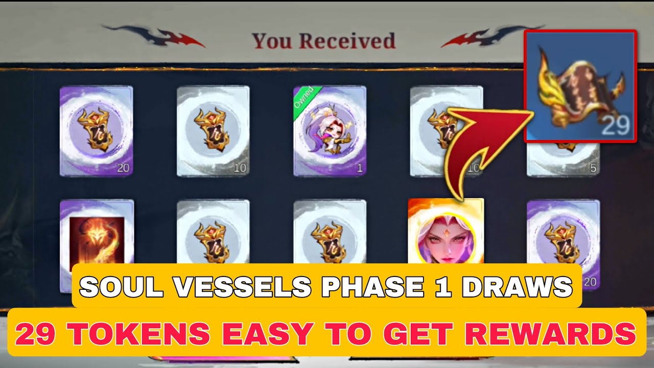 CLAIM SOUL VESSELS 29 TOKENS AND GET SOUL VESSELS SKINS AND REWARDS ...
