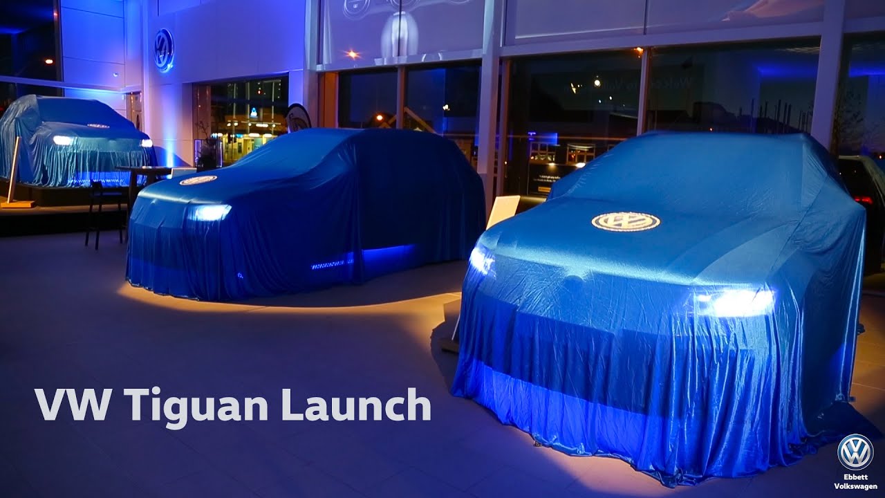 VW Tiguan Launch Night Extra Effects - YouTube
