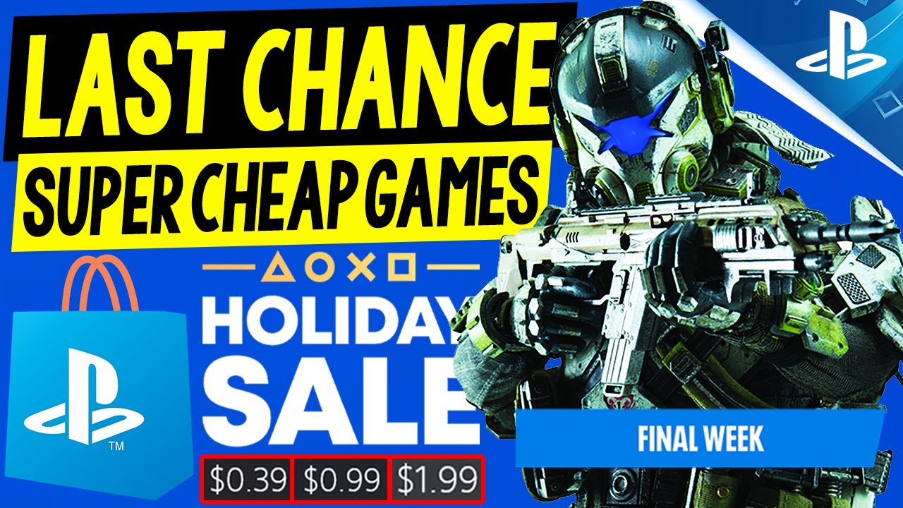 Awesome LAST CHANCE PSN Holiday Sale DEALS! MUST BUY PS4/PS5 Games ...