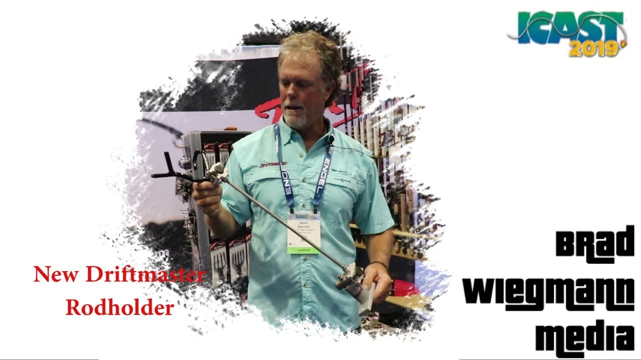 New rodholder by Driftmaster at ICAST featuring David Baynard - YouTube