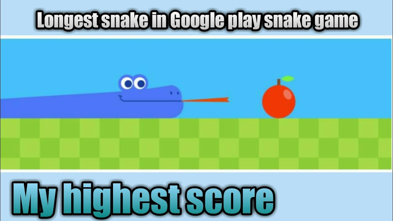 Longest snake in the snake game.. Doodle snake - YouTube