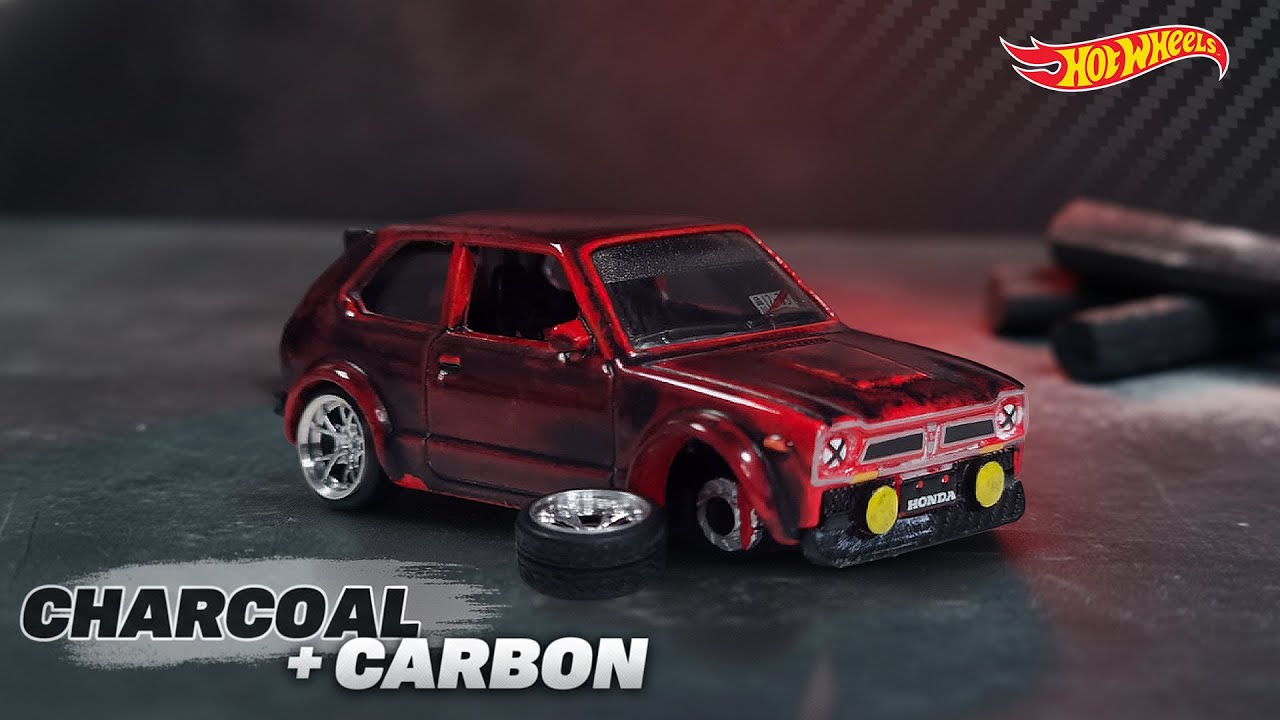 I Made My Own Hot Wheels ’73 Civic Custom STH Without Stripping the ...