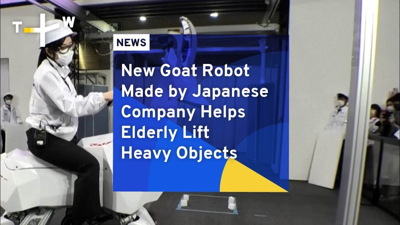 New Goat Robot Made by Japanese Company Helps Elderly Lift Heavy ...