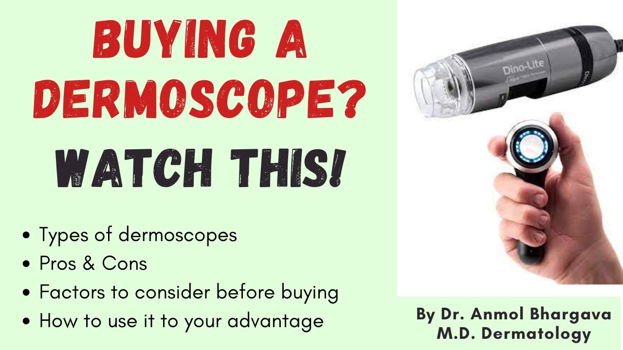Buying A Dermatoscope? Watch this! - YouTube