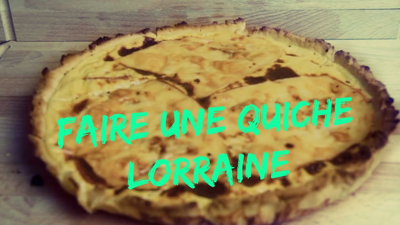 FAIRE UNE QUICHE LORRAINE - ASLAS COOK - YouTube