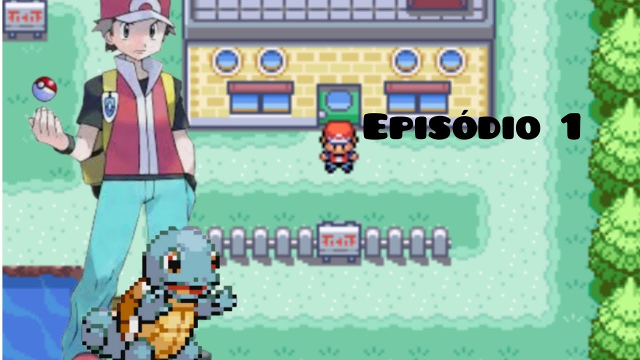pokémon fire red ep1 pegamos nosso inicial - YouTube
