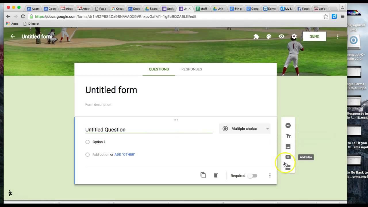 Customize Theme in Google Forms 2 /16 - YouTube