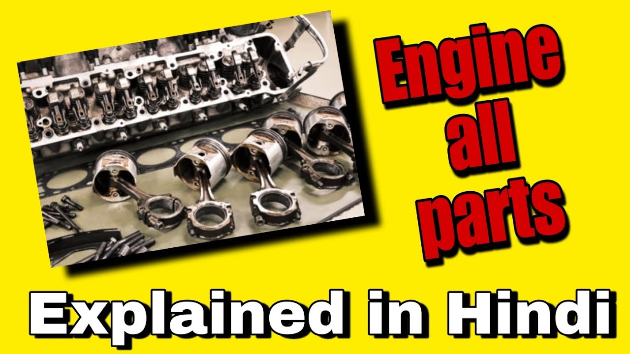 Engine dismantled and all parts explained in hindi😱 || Cummins 4BTAA3 ...