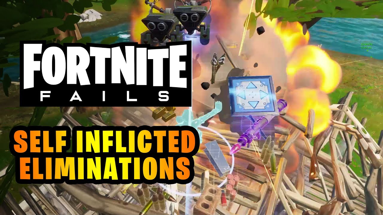 Fornite Fails - Self Inflicted Eliminations - YouTube