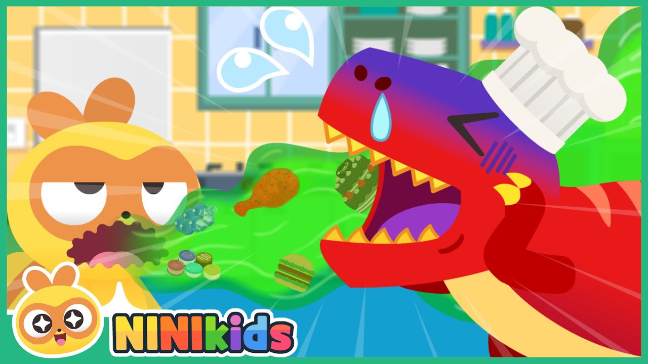 T-Ranno cooked! | making food | Tyrannosaurus, Triceratops ...